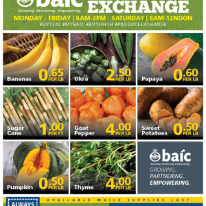 Produce Exchange Weekly Listings - BAIC